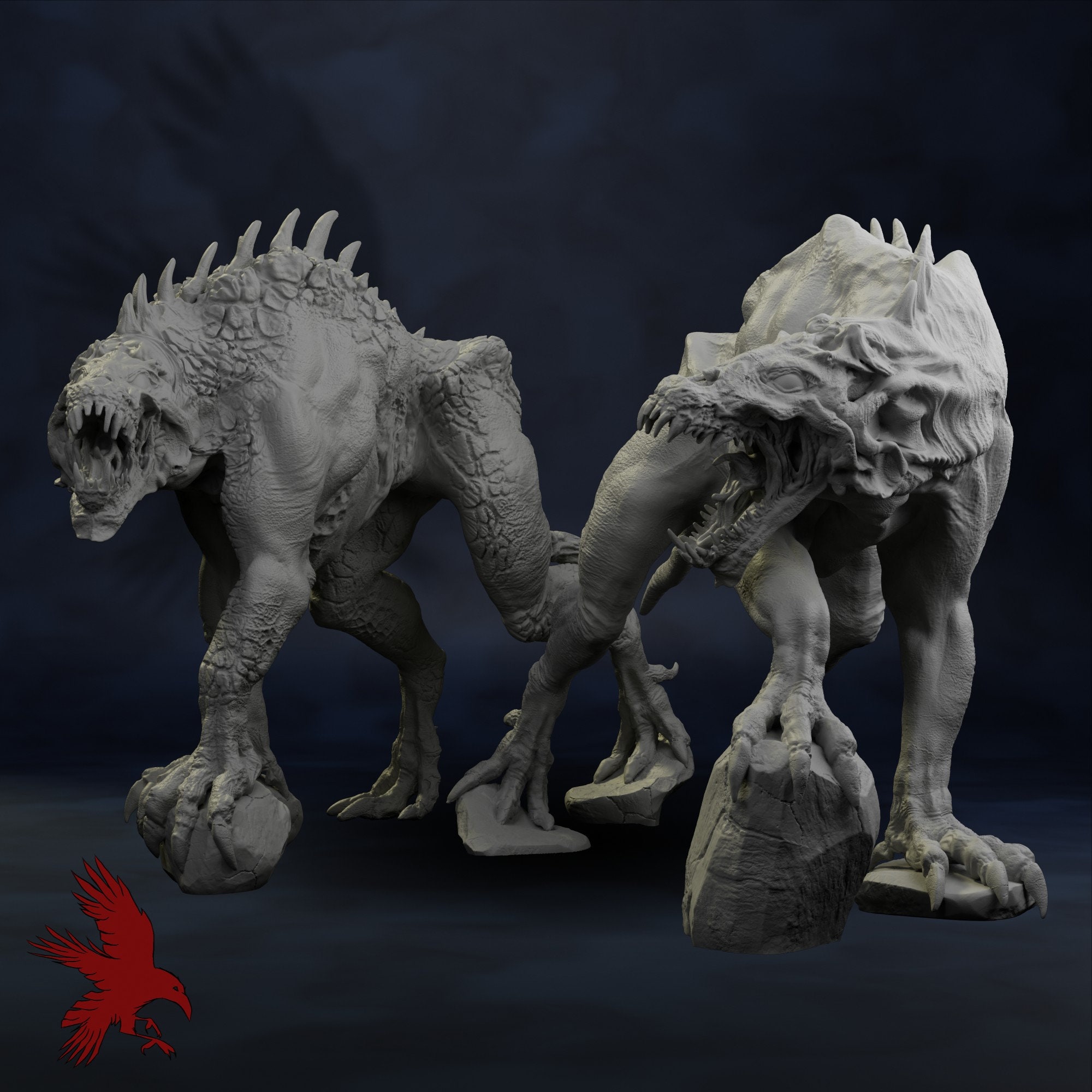 Undead Necro Beasts | Etsy