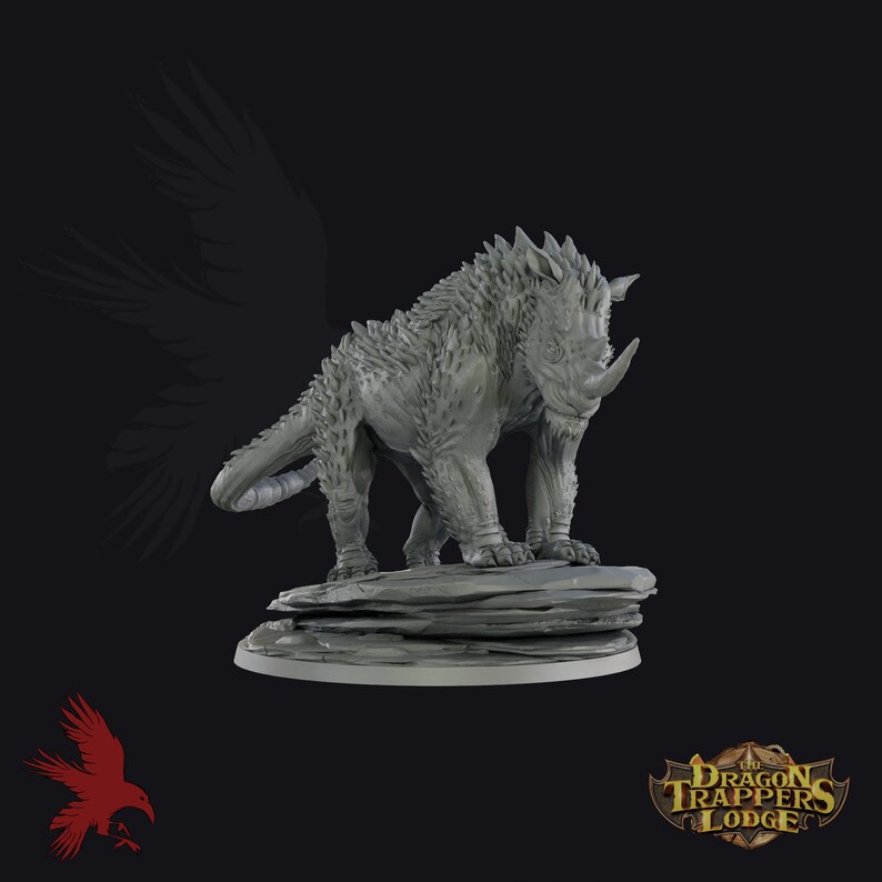 Snub-winged Horn Crest 32MM Huge Dragon 3D Printed Fantasy - Etsy