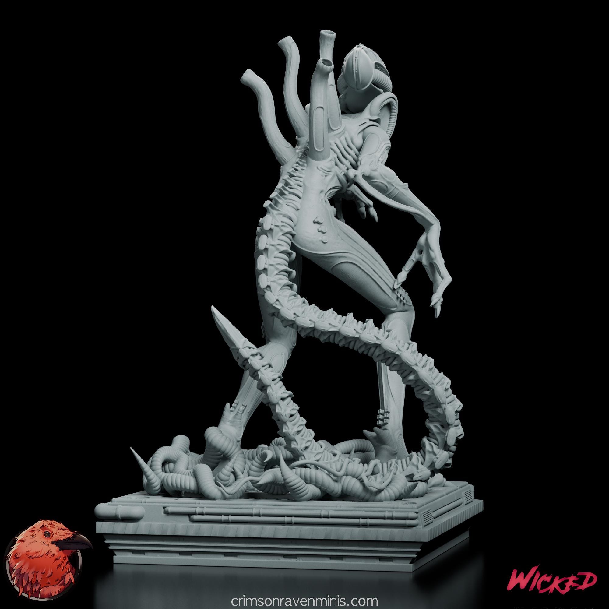 Alien Xenomorph Warrior Figure Model Kit | Sci-fi Horror Collectible - Etsy