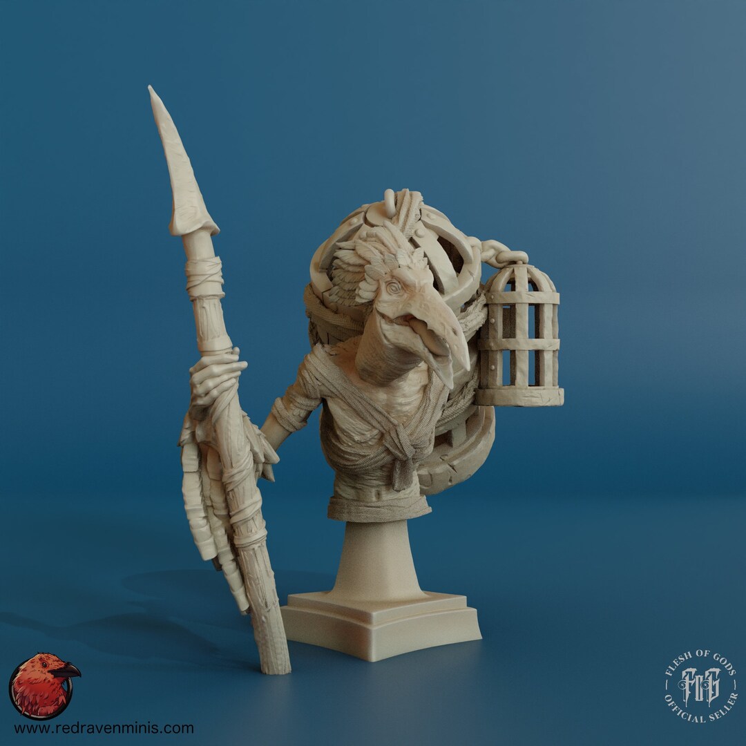 Walking Crow Bust - Etsy