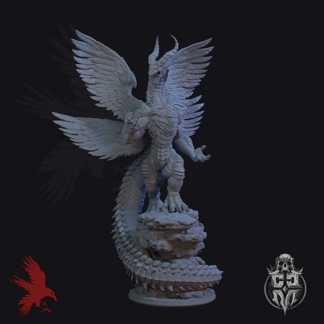 Apsu Drachenblut Tabletop RPG 3D gedruckt Dungeons and Dragons ...