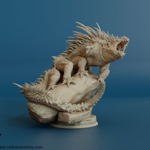 Basilisk Print - Etsy