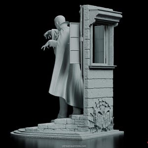Dracula Statue Model Kit | Gothic Horror Resin Figure - Etsy