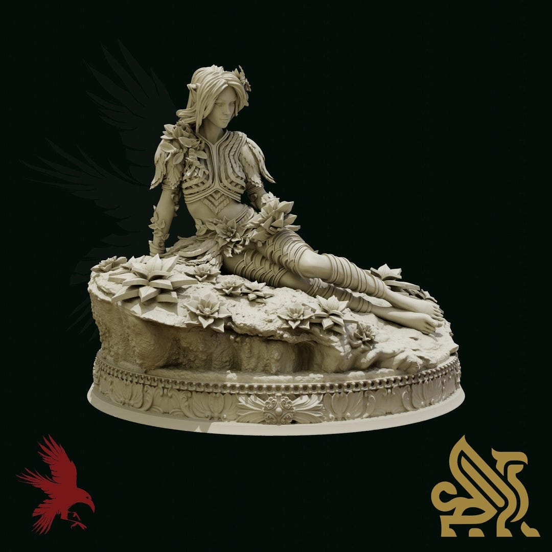 Tree Whisperer Verina Dungeon Masters Stash 3D Printed Fantasy ...