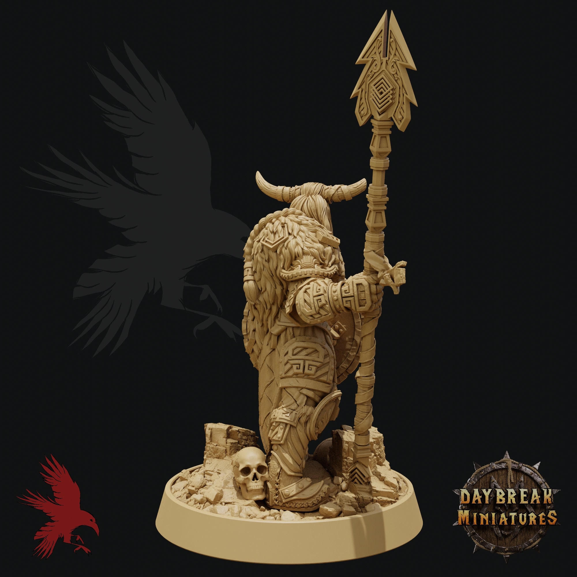 Geraia Stormspear Hobgoblin Daybreak Miniatures 3D | Etsy