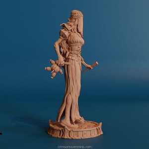 Faceless Nursemaid Witchsong Miniatures 3D Printed Fantasy - Etsy