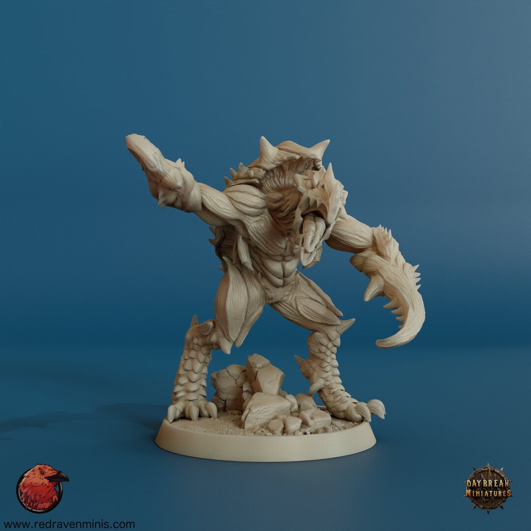 Hook Horror 3 32mm Scale Daybreak Miniatures 3D Printed Fantasy ...