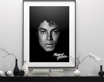 Michael Jackson Framed Poster | Etsy UK