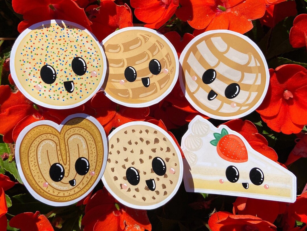 Panadería Sticker Concha Pan Dulce Dessert Mexican - Etsy