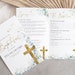 Baptism Programs, Printable Christening Program Template, Printable ...