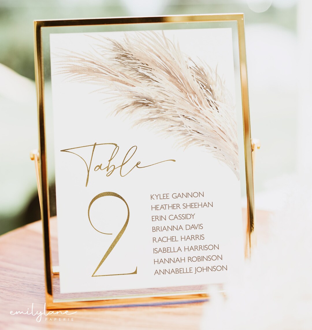 Boho Floral Table Numbers, Bridal Shower Table Numbers, Boho Table ...