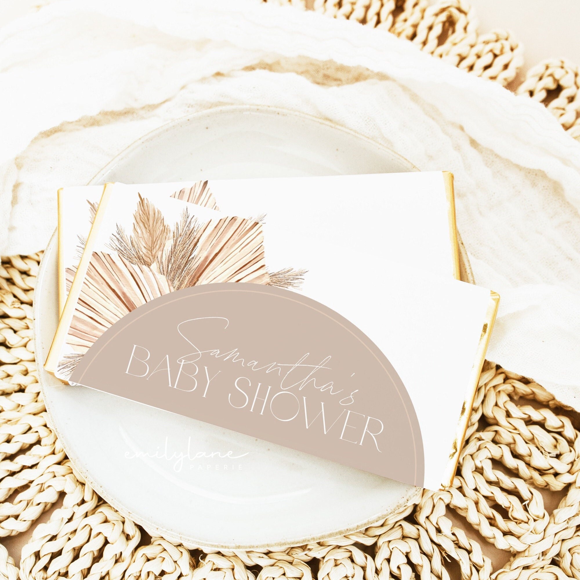 Boho Chocolate Bar Wrapper Template Printable Candy Bar - Etsy