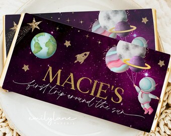 Outer Space Chocolate Wrapper - Etsy