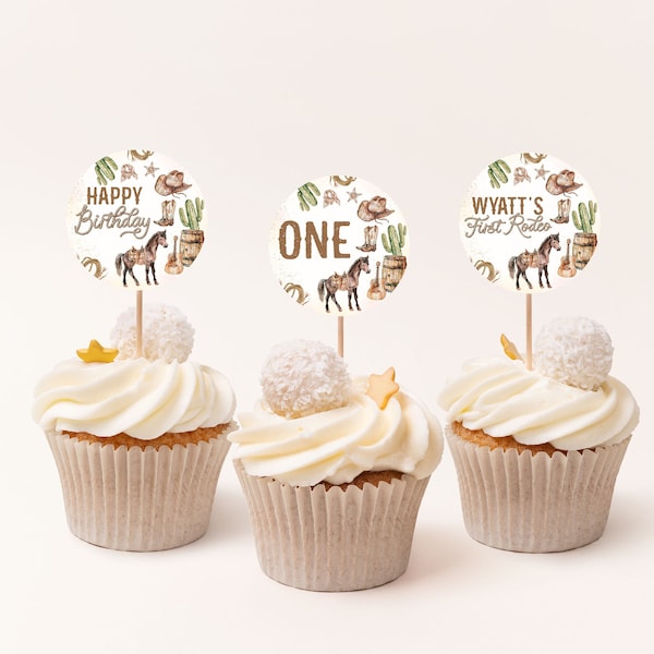 1st Birthday Cupcake - Etsy