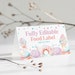 Sweet One Birthday Favor Tag, Candy Birthday Thank You Tag, Pastel ...