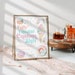 Custom Editable Sign, Pastel Candy Custom 8x10 Sign, Pastel Editable ...