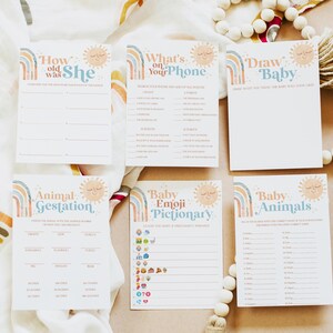 Baby Shower Games Boy, Here Comes the Son Baby Shower Editable Games ...