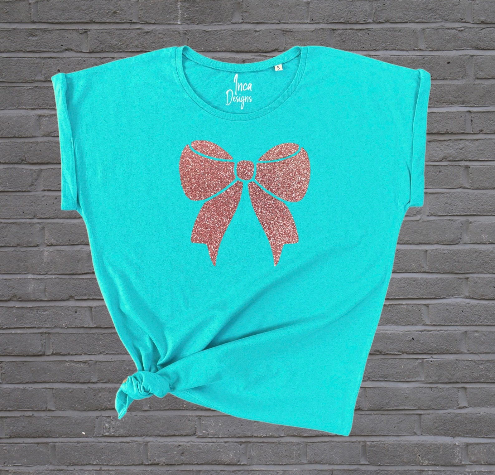 Bow Shirt, Glitter Bow Top, Pretty Tshirts, Cute Tops, Graphic Tee ...