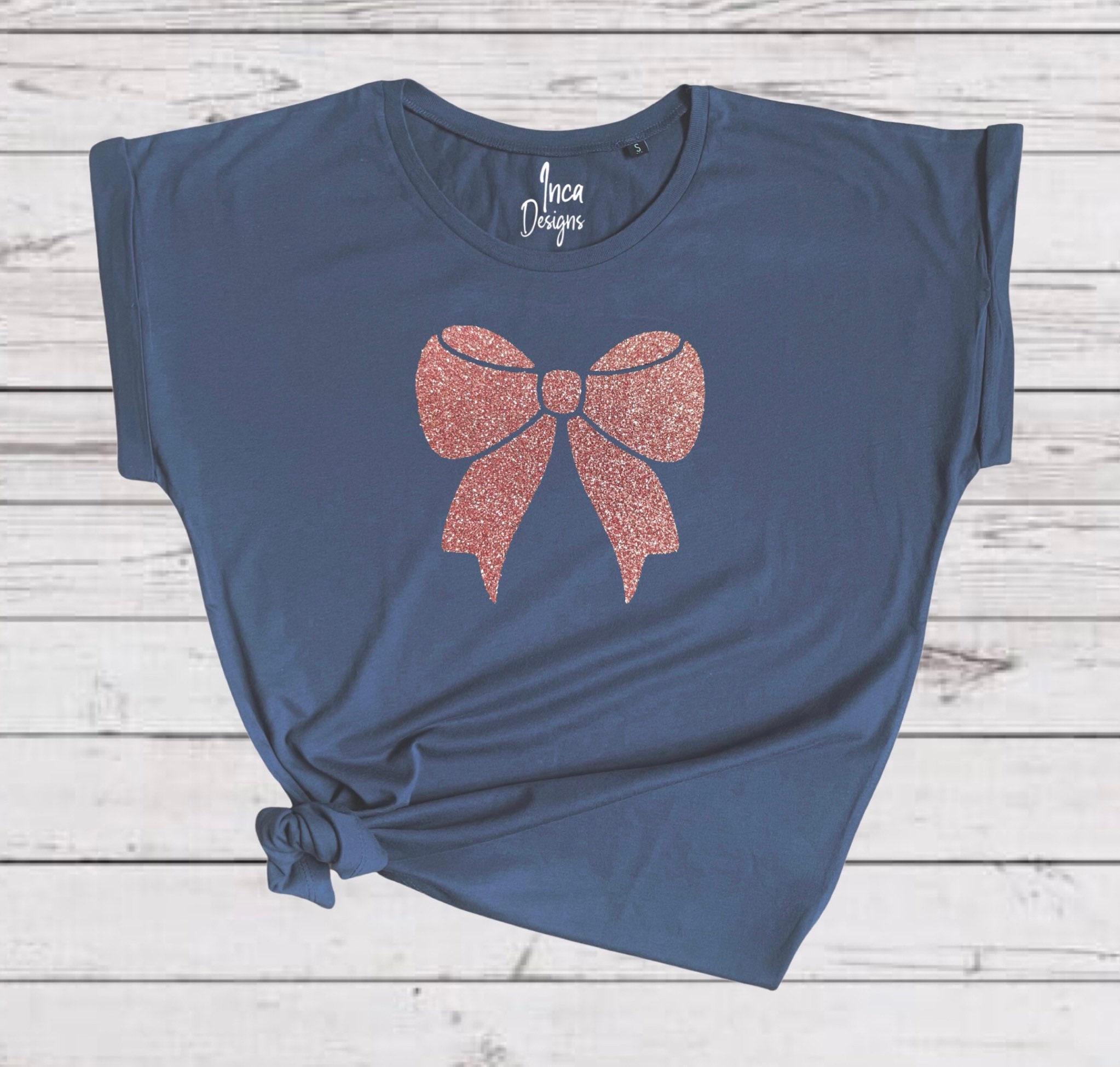 Bow Shirt, Glitter Bow Top, Pretty Tshirts, Cute Tops, Graphic Tee ...