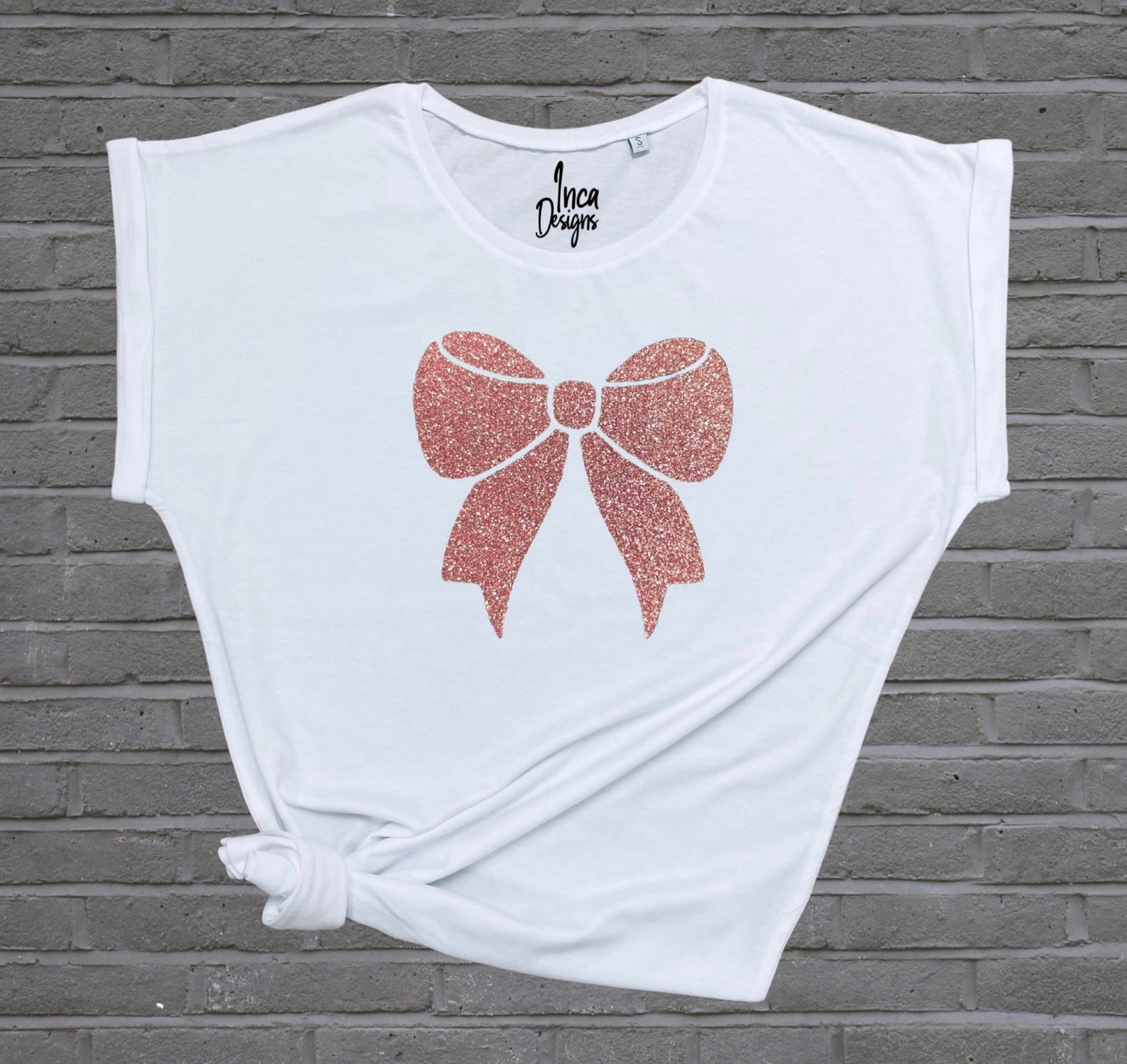 Bow Shirt, Glitter Bow Top, Pretty Tshirts, Cute Tops, Graphic Tee ...