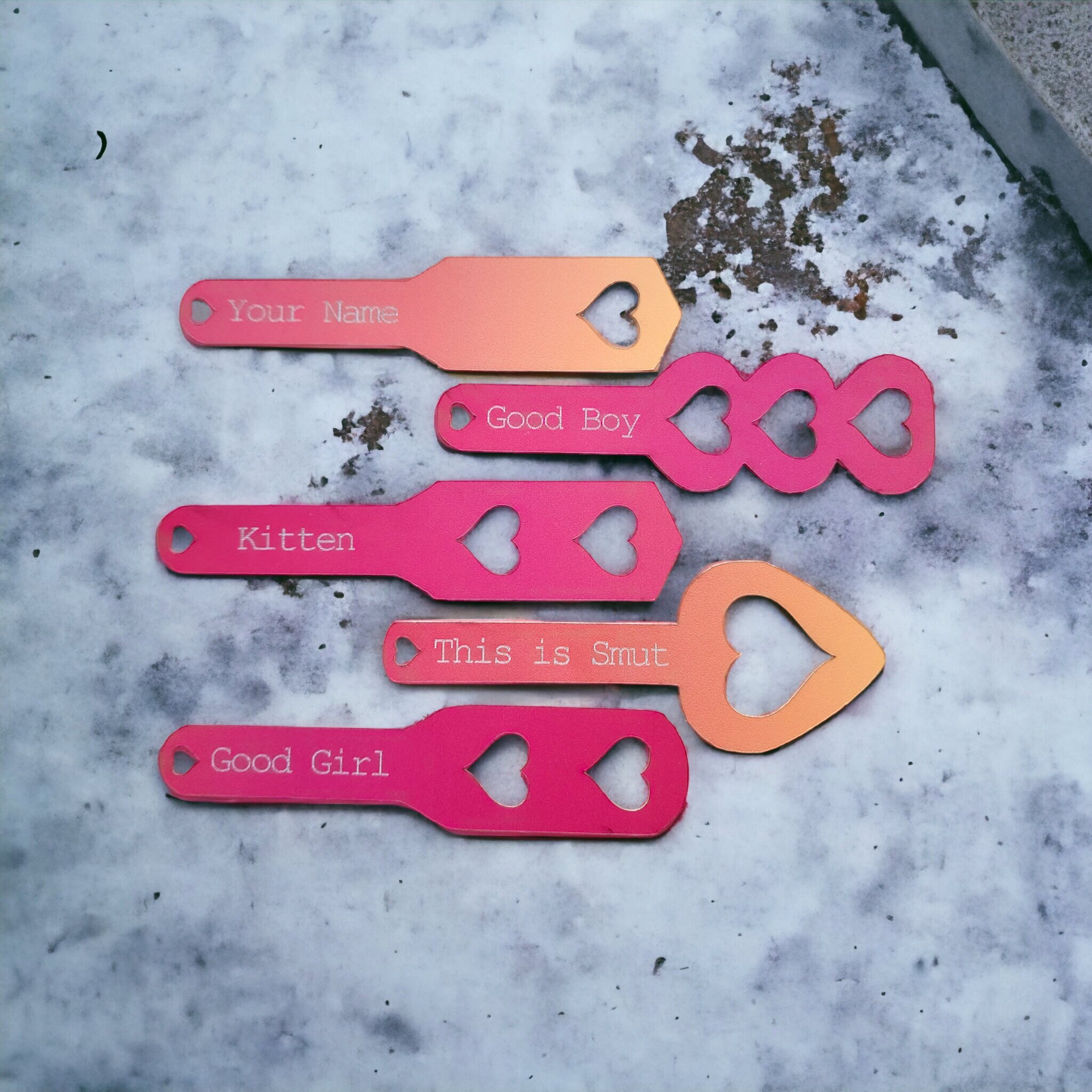 Bondage Paddle Bookmark Bundle Svg, NOT PHYSICAL ITEM, Digital File ...