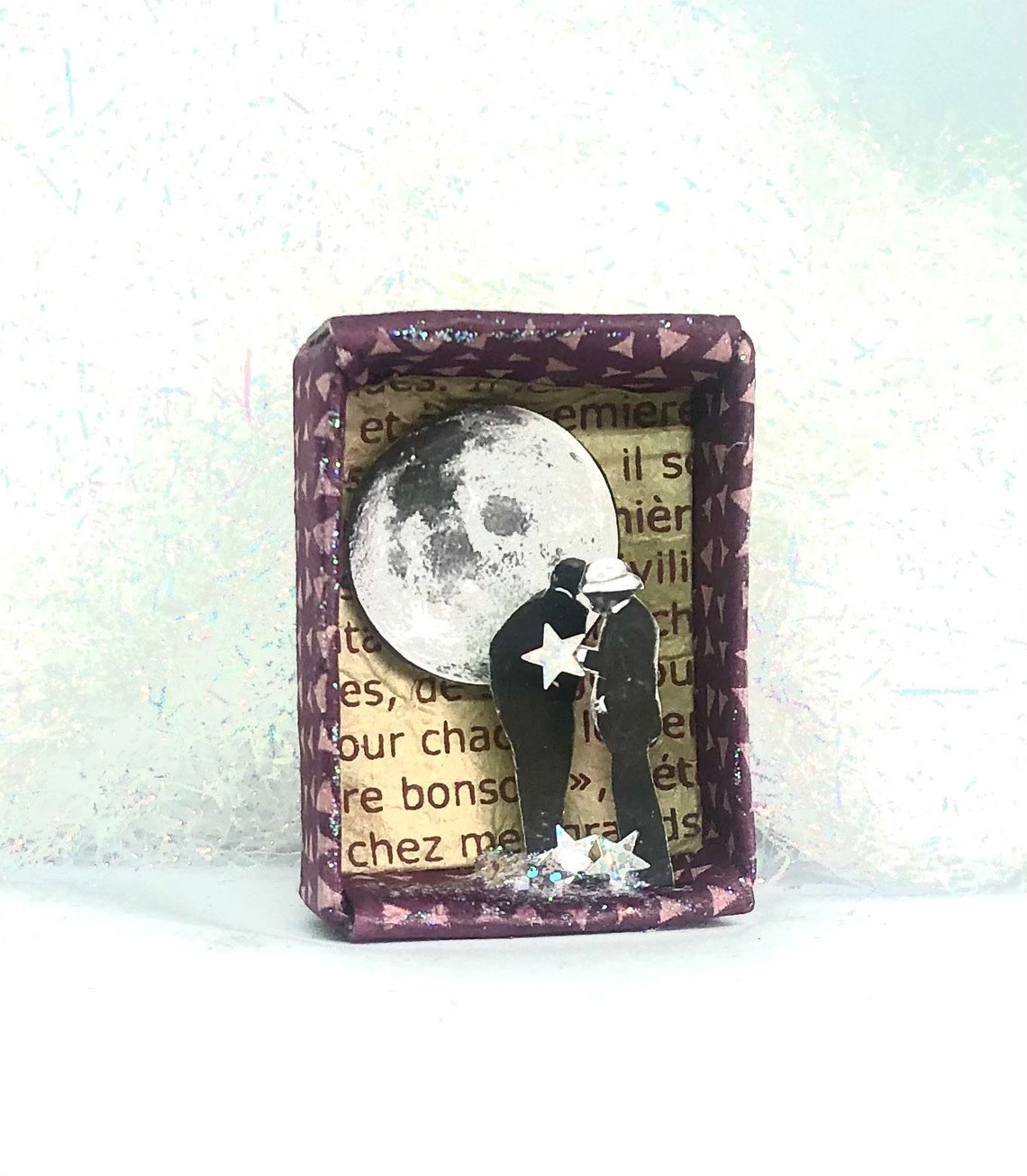3d Collage to Stand or Hang Miniature Diorama Star Gatherers in Front ...