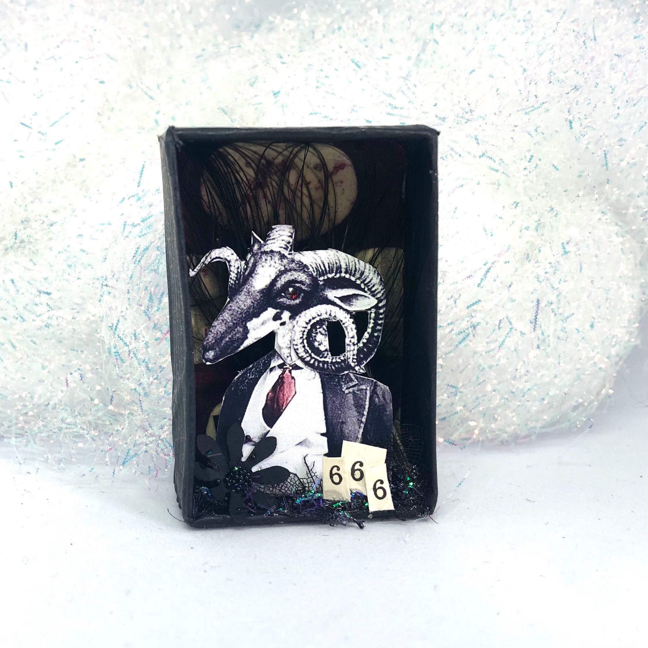 Diorama Miniature Collage 3D Vintage Image Unique Creation to Pose or ...