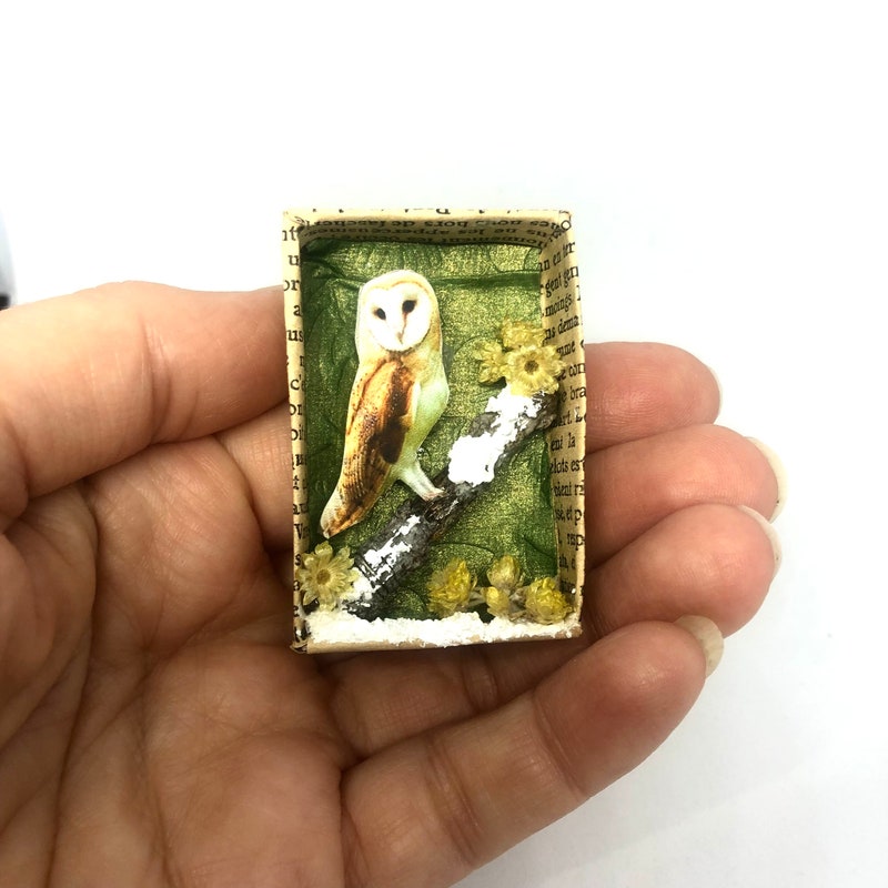 Winter Diorama Shadow Box - Etsy UK