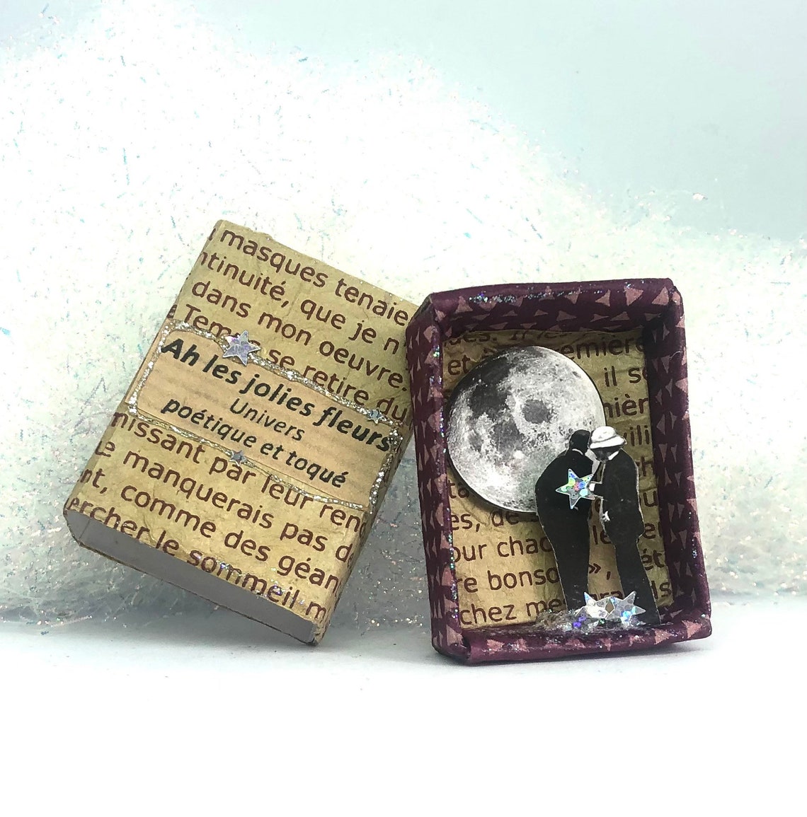 3d Collage to Stand or Hang Miniature Diorama Star Gatherers in Front ...