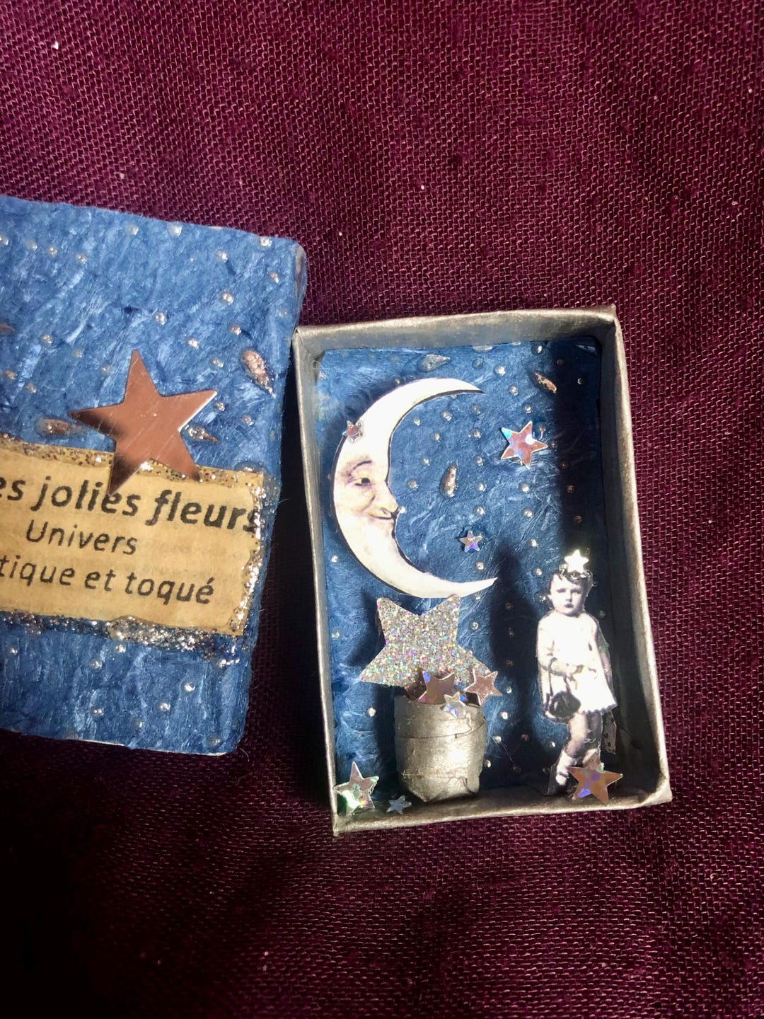 3d Miniature Collage Diorama to Pose Star Collector in Front of the ...