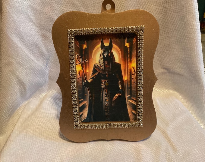 Egyptian Rameses I Anubis & Horus Sculpture Statue Www.neo-mfg.com 11 3 ...