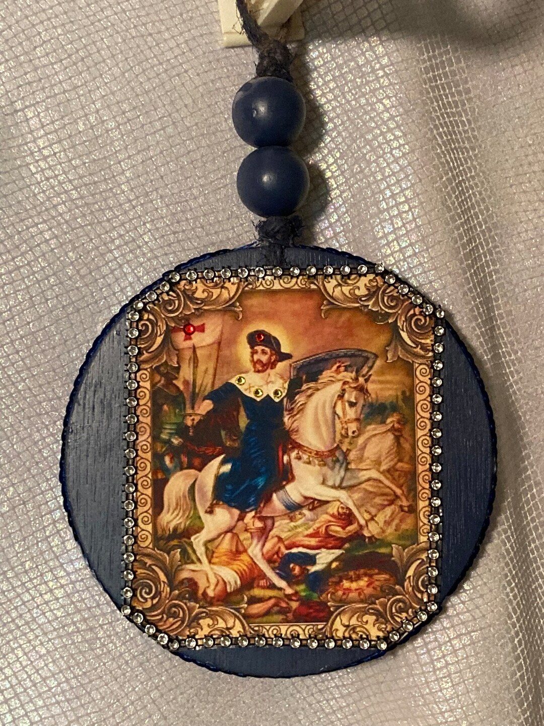 Ogou/ St. Jacques 2 Sided Hanging Altar Piece - Etsy