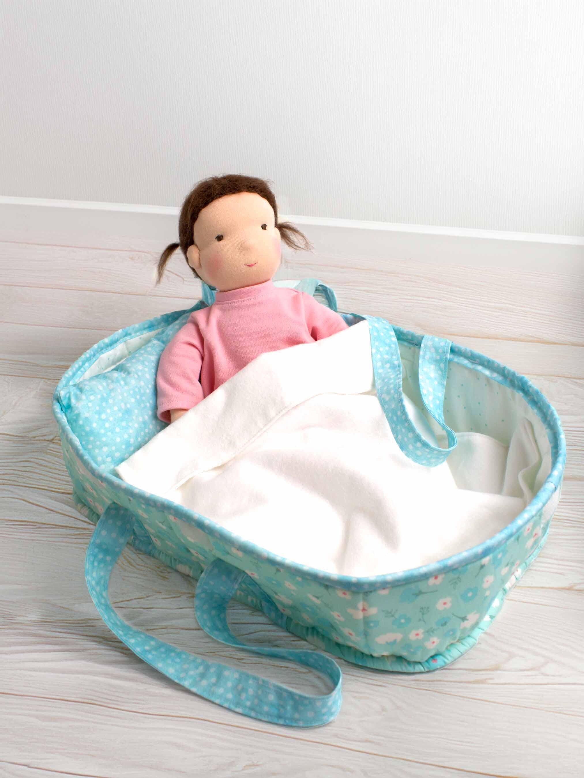 Baby Doll Bassinet Sewing Pattern: Fits Dolls up to 16 Inches (PDF ...