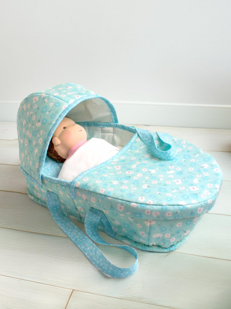 Baby Doll Bassinet Sewing Pattern: Fits Dolls up to 16 Inches (PDF ...