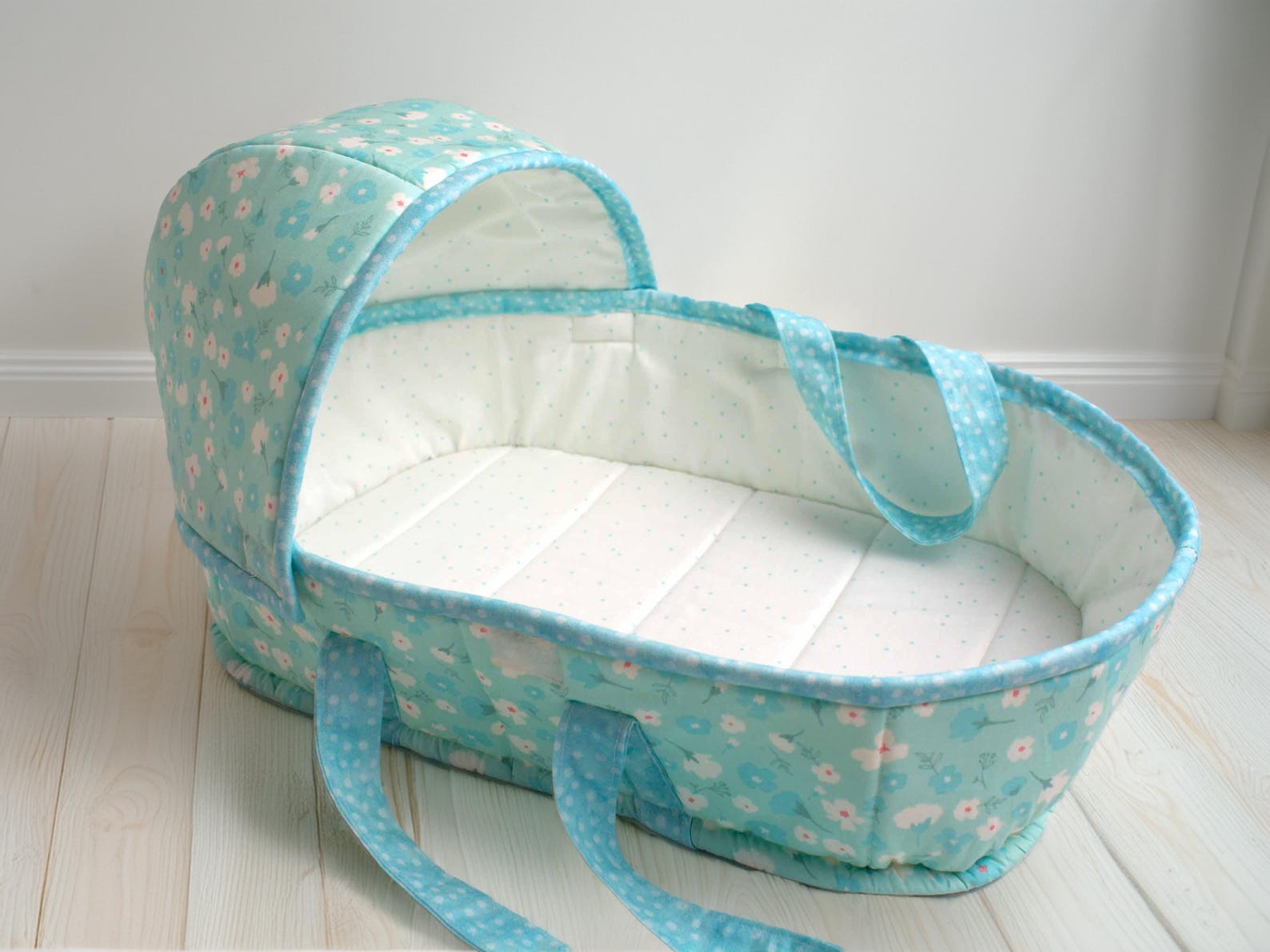 Baby Doll Bassinet PDF Sewing Pattern, Fits Dolls up to 16 Inches. the ...