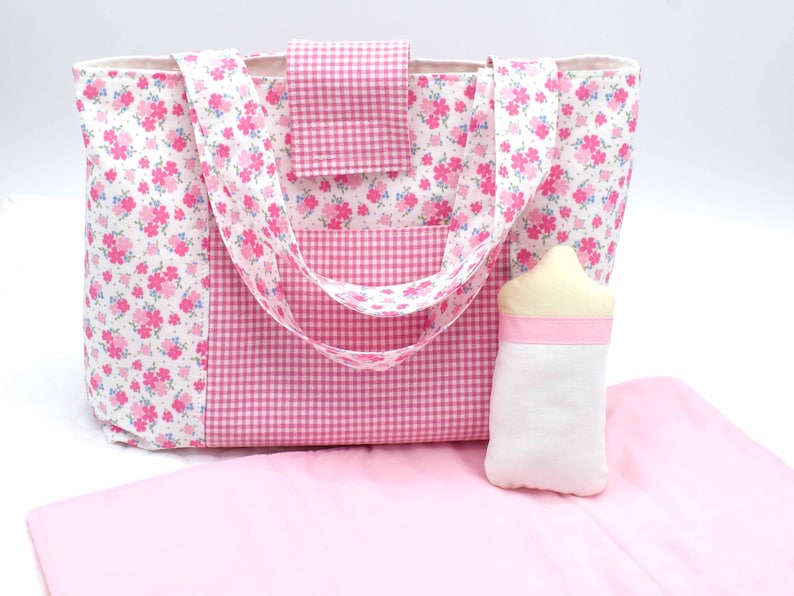 Baby Doll Diaper Bag Sewing Pattern: Includes Changing Mat & Bottle ...