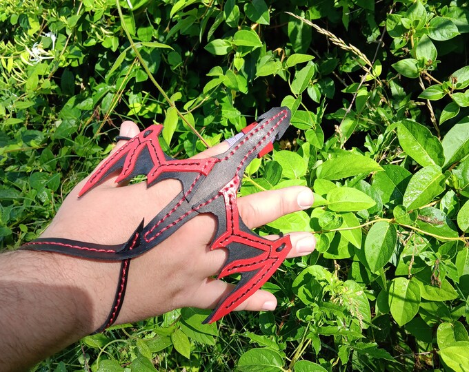 Dragon - Hand - Cuff - Bracelet - Leather - Custom - Etsy