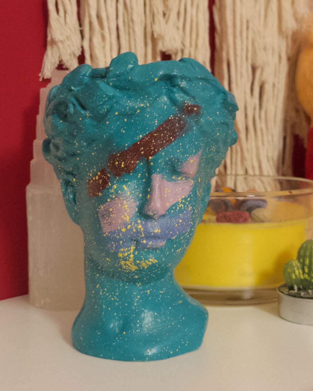 Greek Goddess Helen Statue Vase, Greek Home Decor, Decorative Art ...