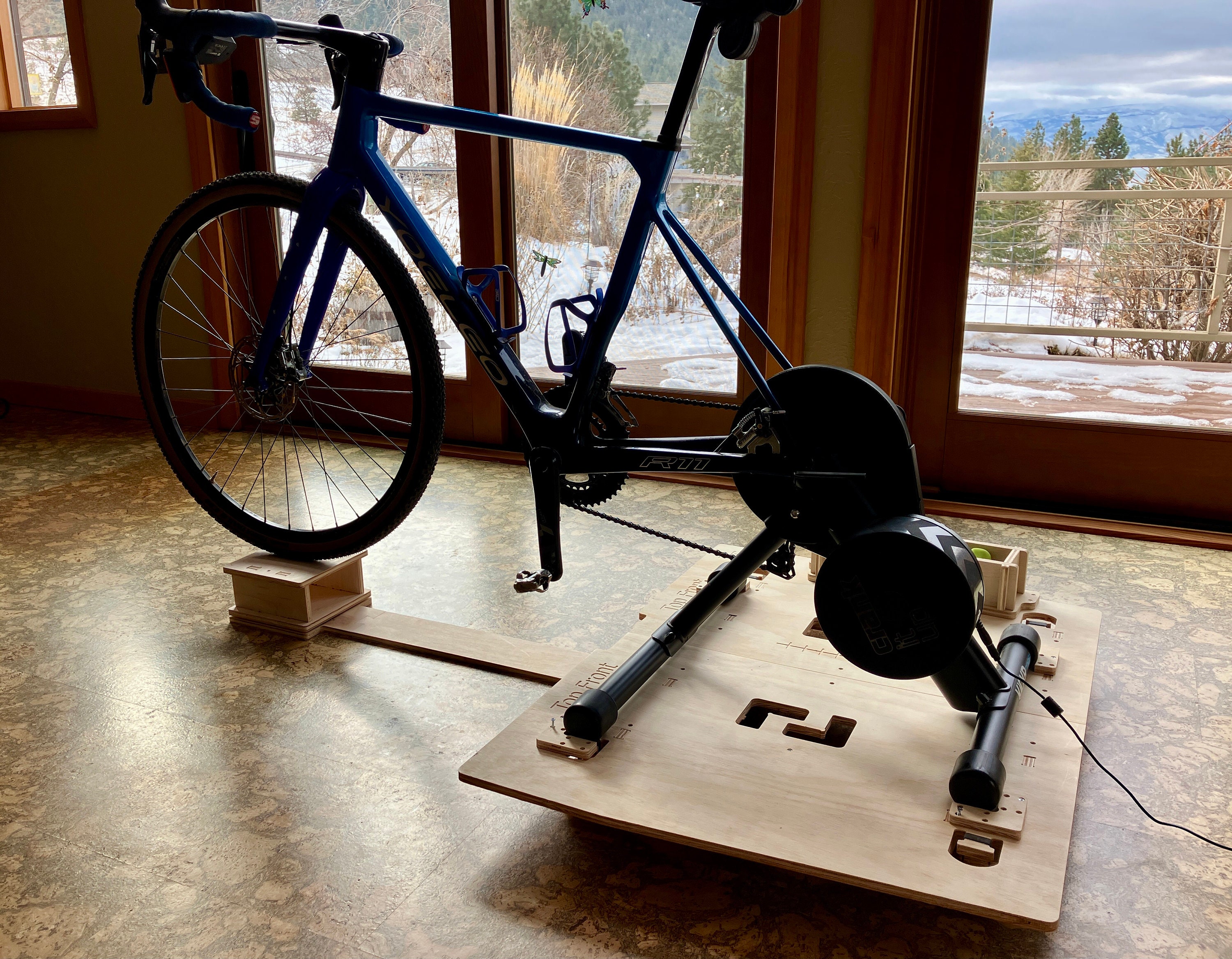 Plywood Rocker Plate Kit, Side-to-side and Forward-back Motion, New ...