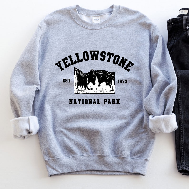 Yellowstone Sweater, Yellowstone Shirt, Yellowstone, National Park ...