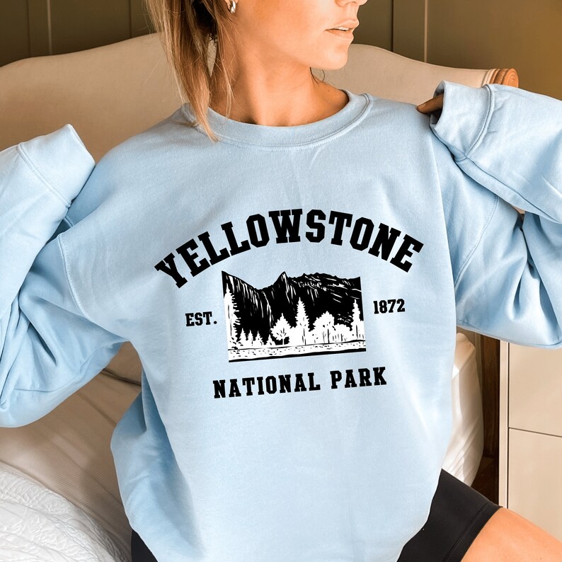 Yellowstone Sweater, Yellowstone Shirt, Yellowstone, National Park ...