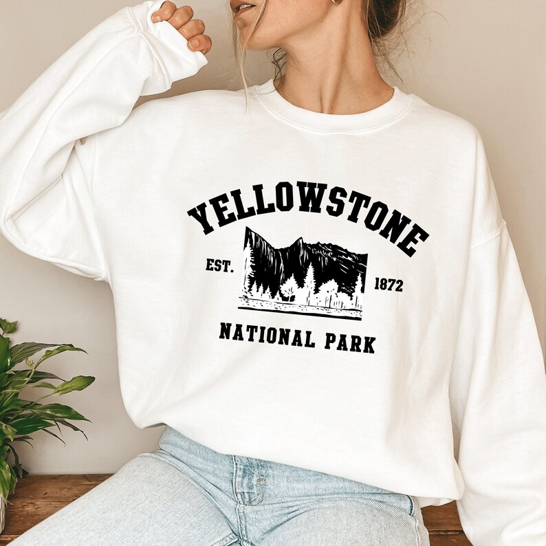 Yellowstone Sweater, Yellowstone Shirt, Yellowstone, National Park ...