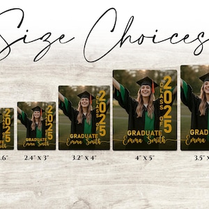 Personalized Graduation Photo Magnet Class of 2025 Graduation ...