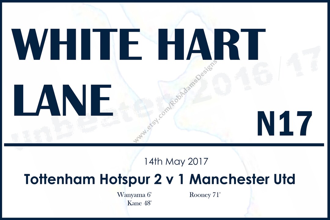 Tottenham Hotspur (spurs) Last Ever Game at White Hart Lane - the ...