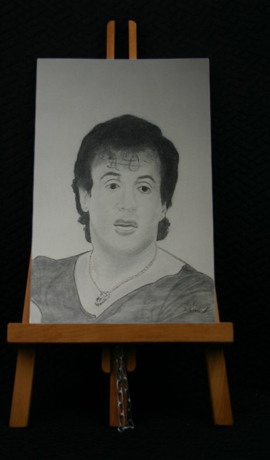 Portrait Drawing Sylvester Stallone, Portrait, Pencil Drawing, Painting ...