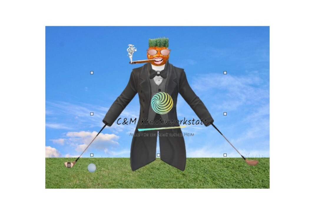 Deco Image, Collage, Artist's Image, Digital, the Smoking Gang - Mister ...