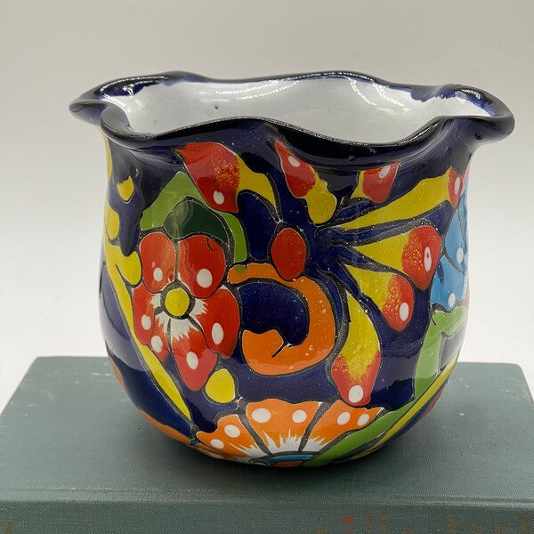 Mexican Pottery Planter - Etsy