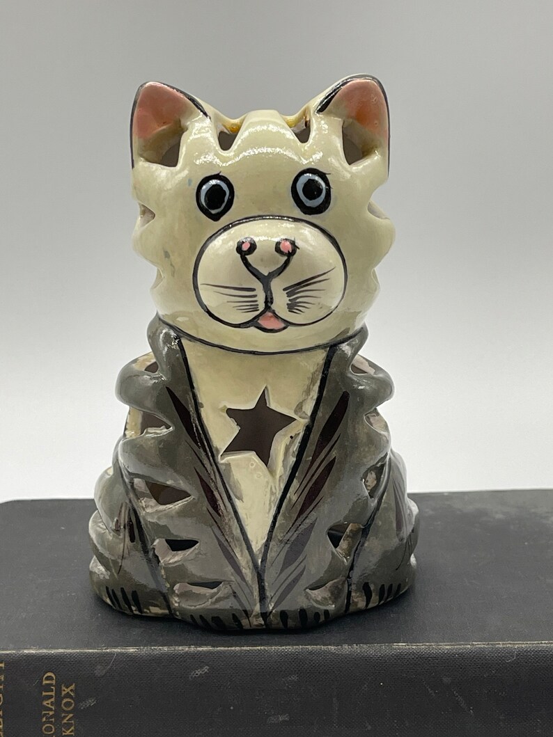 Cat T Lite in a Tux for Your Tabletop as a Cat Lover - Etsy