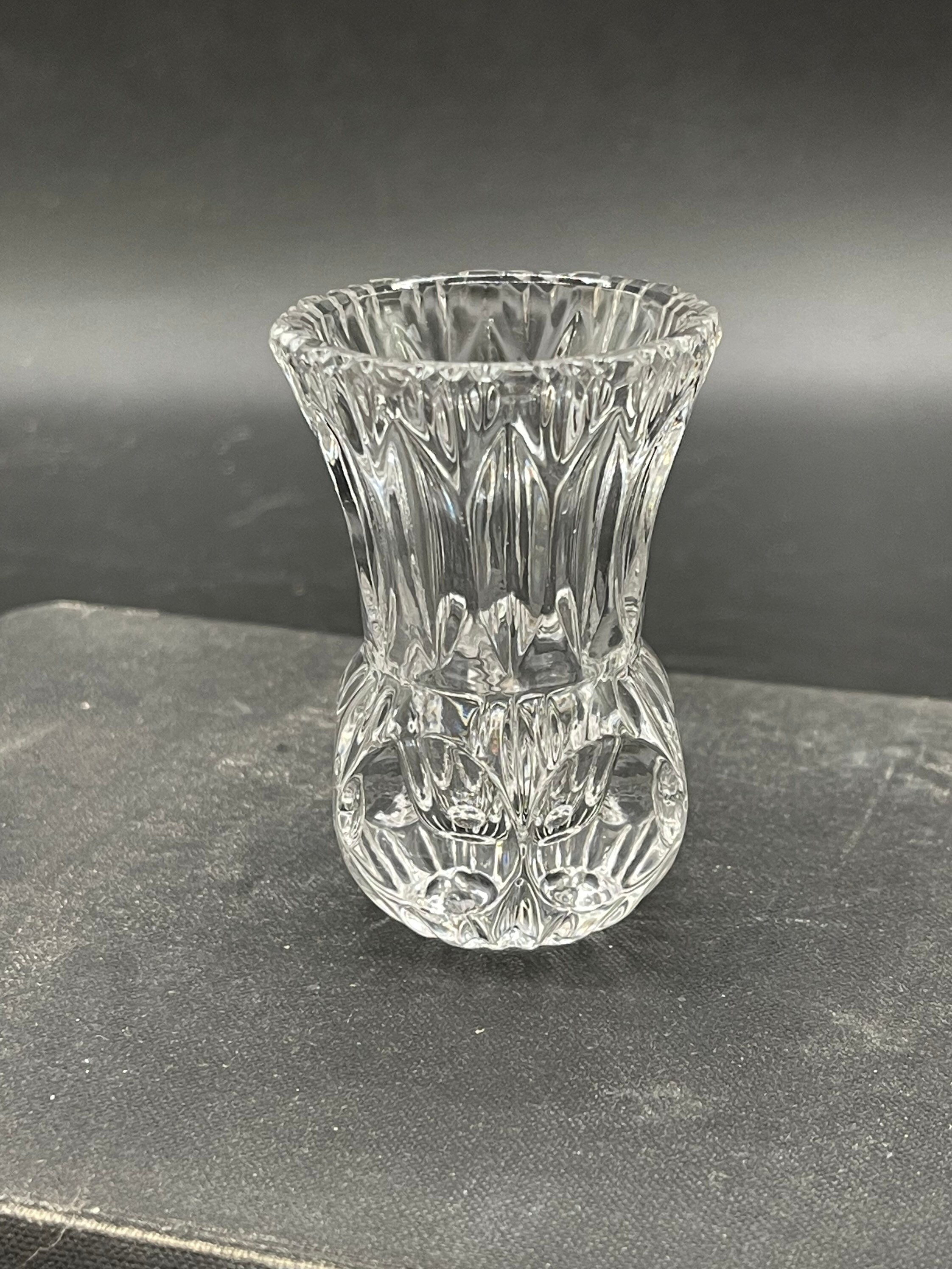 Clear Glass Toothpick Holder Molded - Etsy