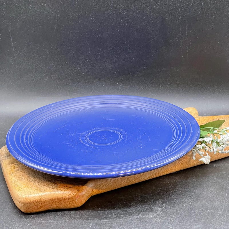 Fiesta Cake Plate - Etsy